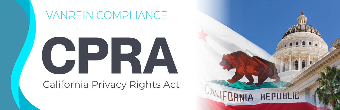 CPRA - VanRein Compliance